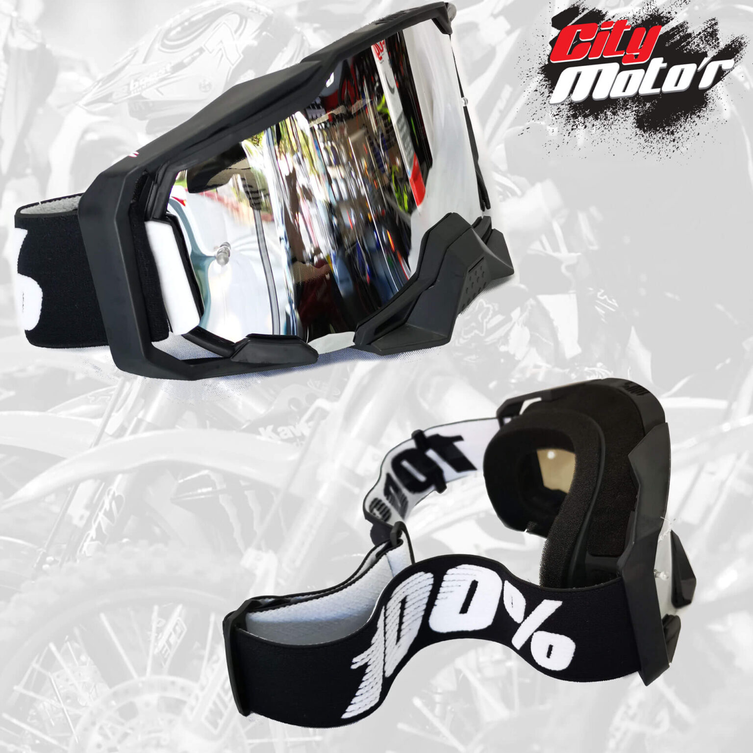 Antiparras 100% Antiparras Para Motos City Motor