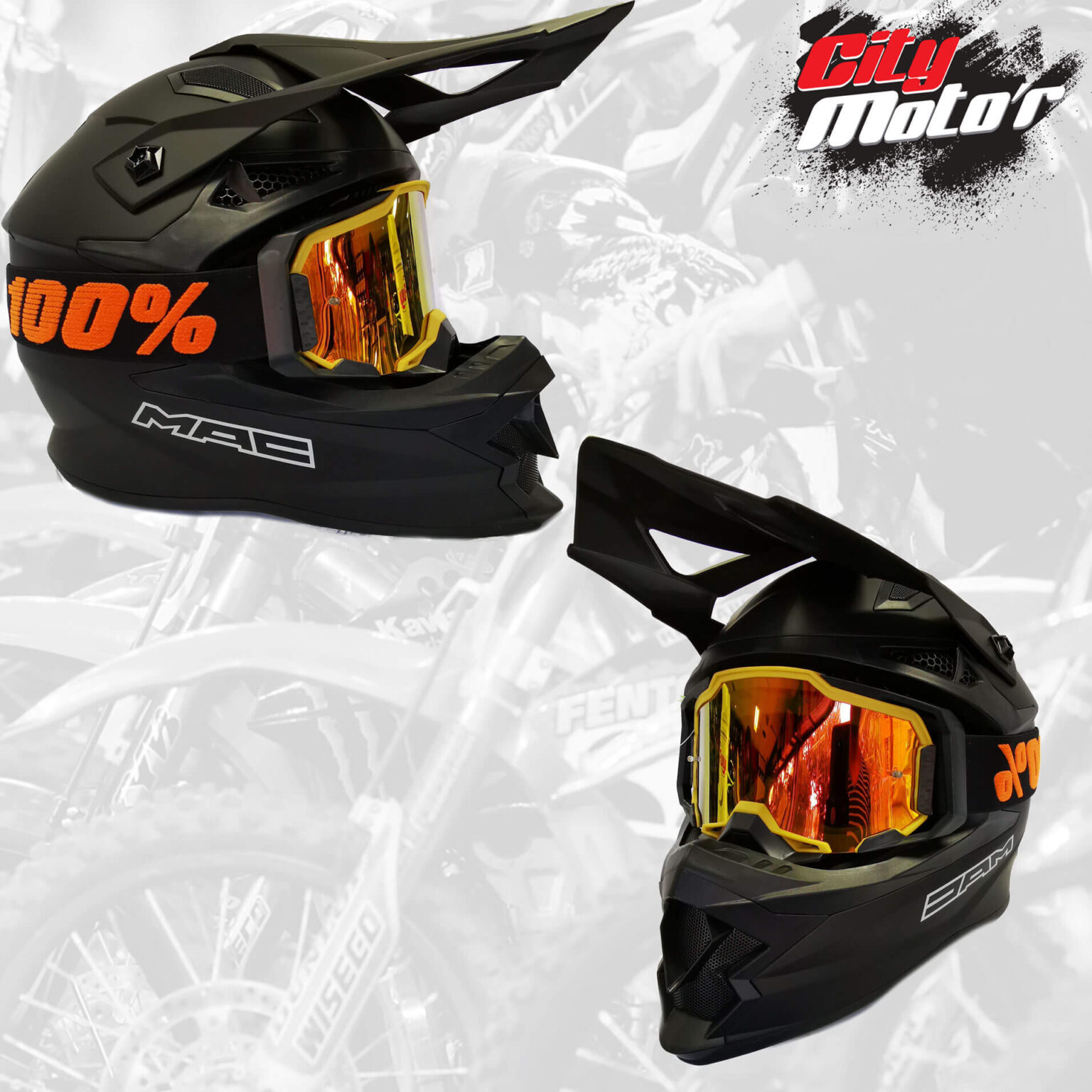 Antiparras 100% Antiparras Para Motos City Motor